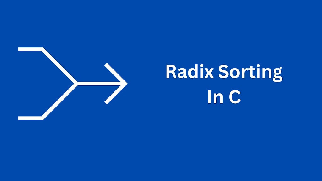 Radix Sorting In C Programming Data Structure